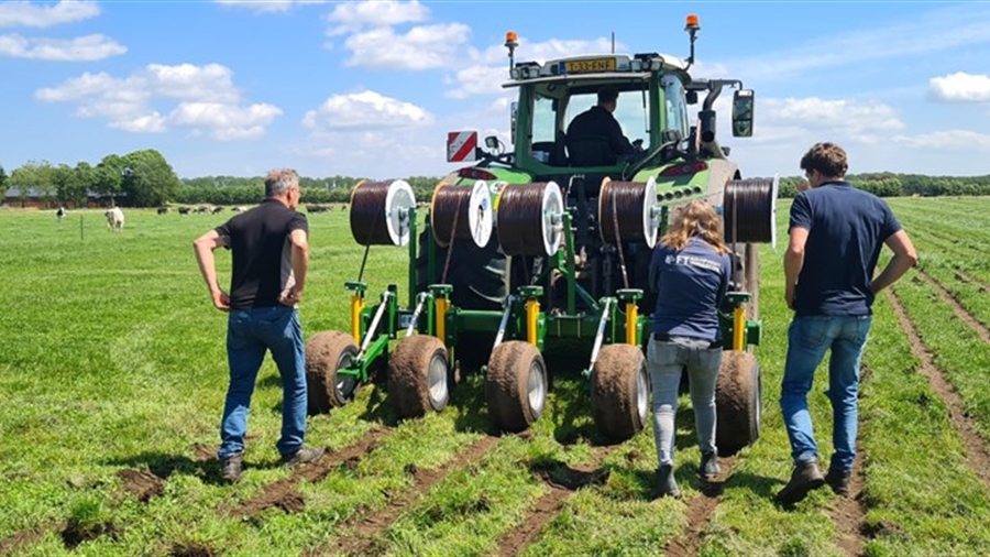 Primeur: druppelirrigatie op grasland | GGA